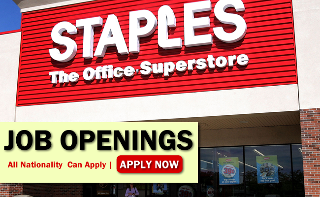 Staples Job Opportunities - aJoboo